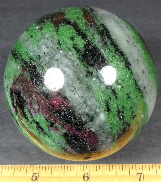 SP203 Ruby Zoisite Sphere - The Rock Shed