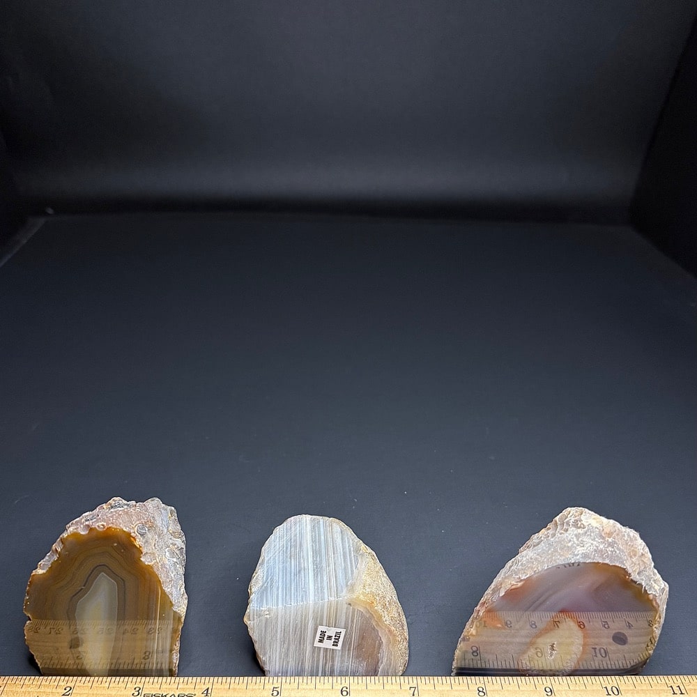 AGB310 Brazilian Agate End - The Rock Shed