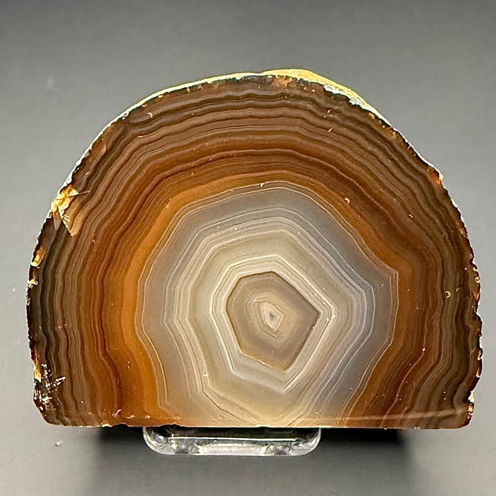AGB308 Brazilian Agate End - The Rock Shed