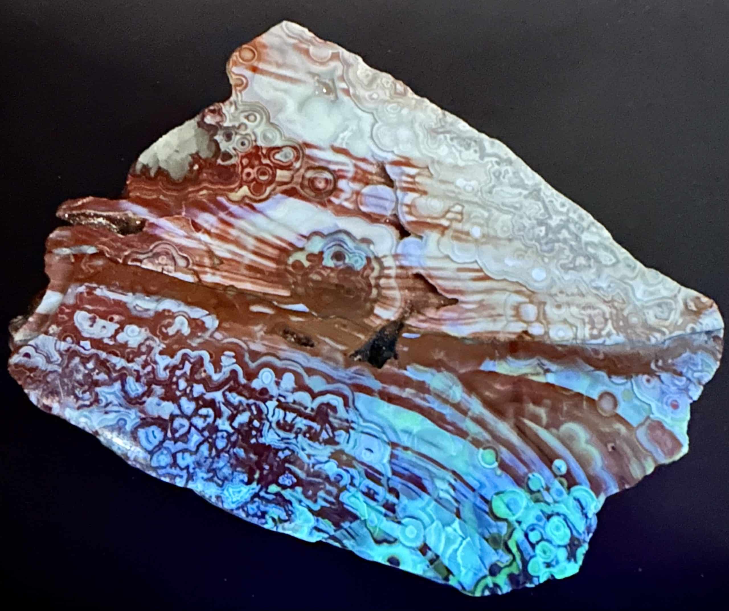 AG100 Mexican Lace Agate - The Rock Shed