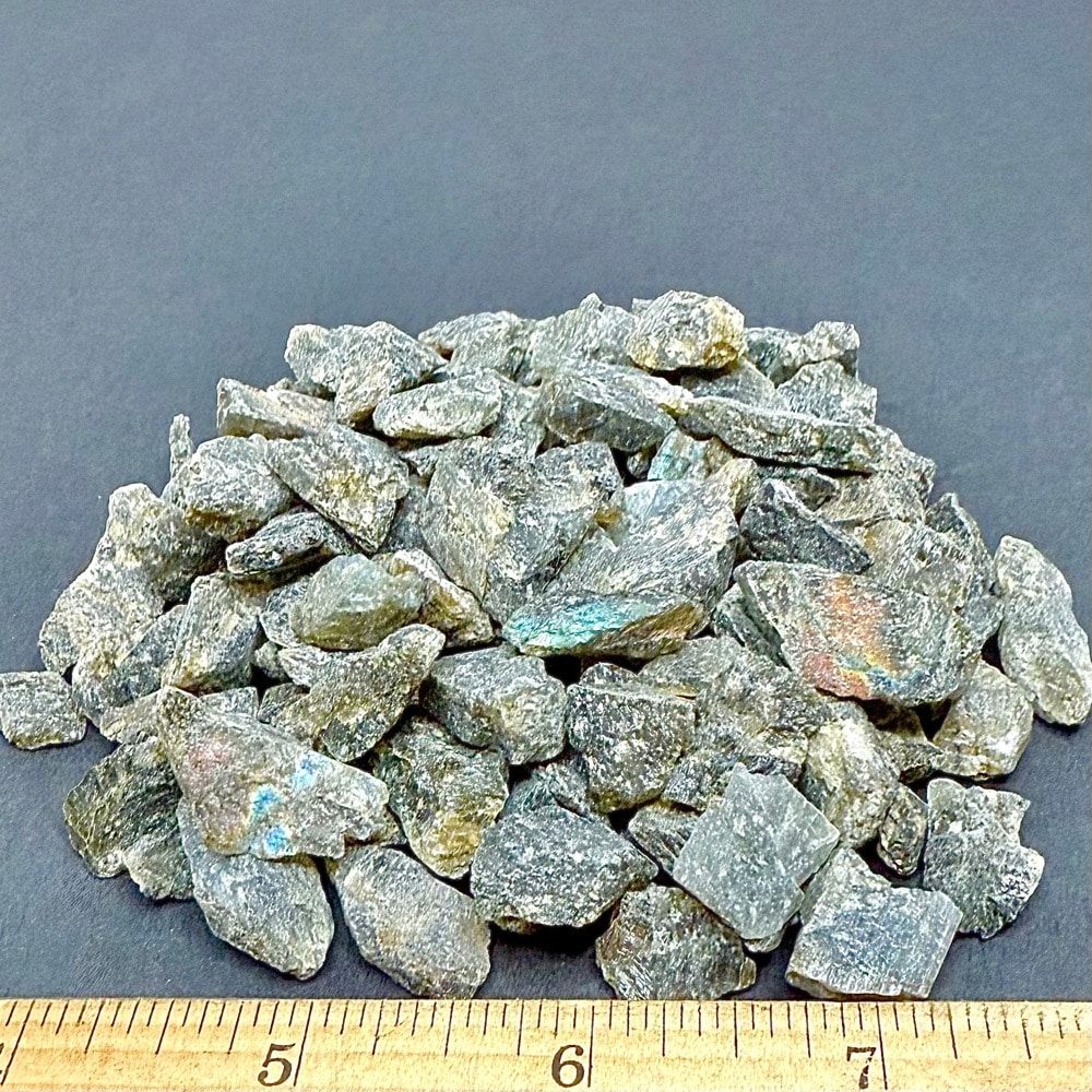 CL105 Xtra Small Crushed Labradorite - The Rock Shed