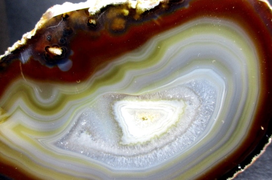 AGB307 Brazilian Agate End - The Rock Shed