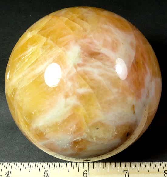 SP1009 Orange Calcite - The Rock Shed