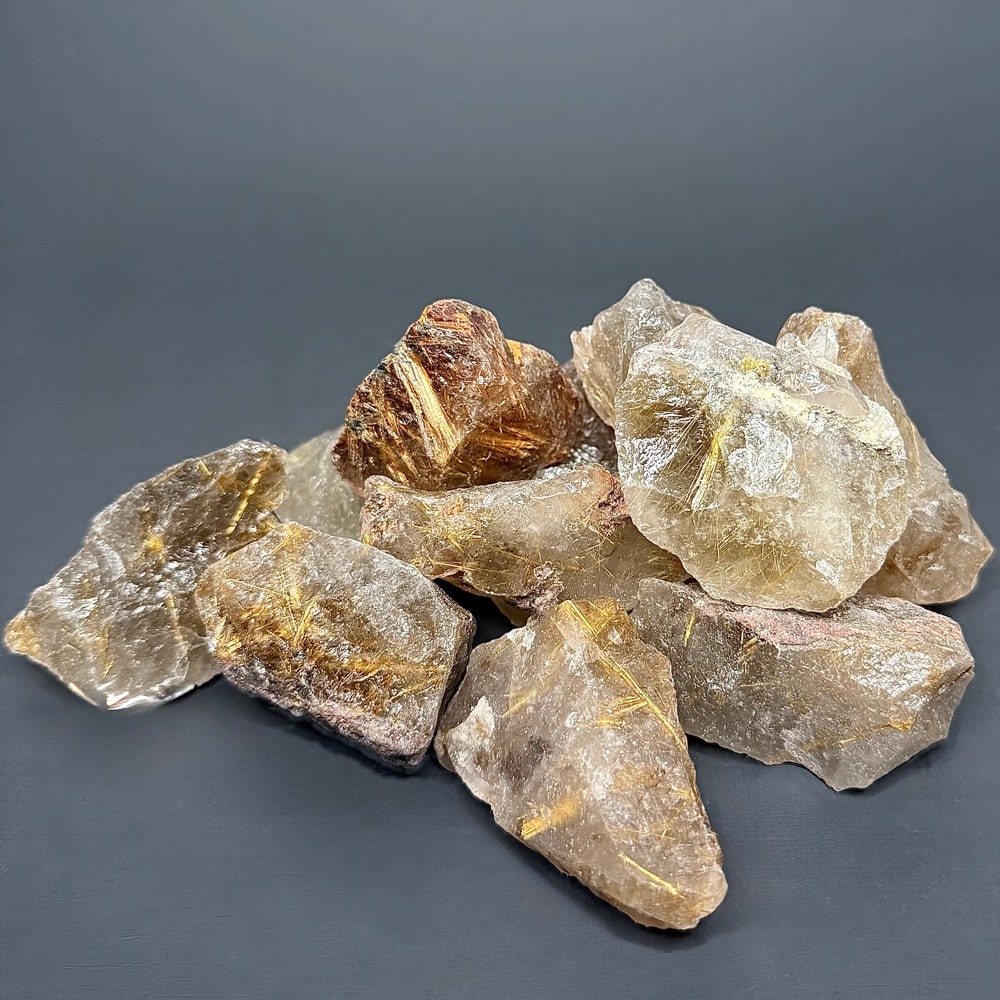 BCR311 Rutilated Quartz - The Rock Shed