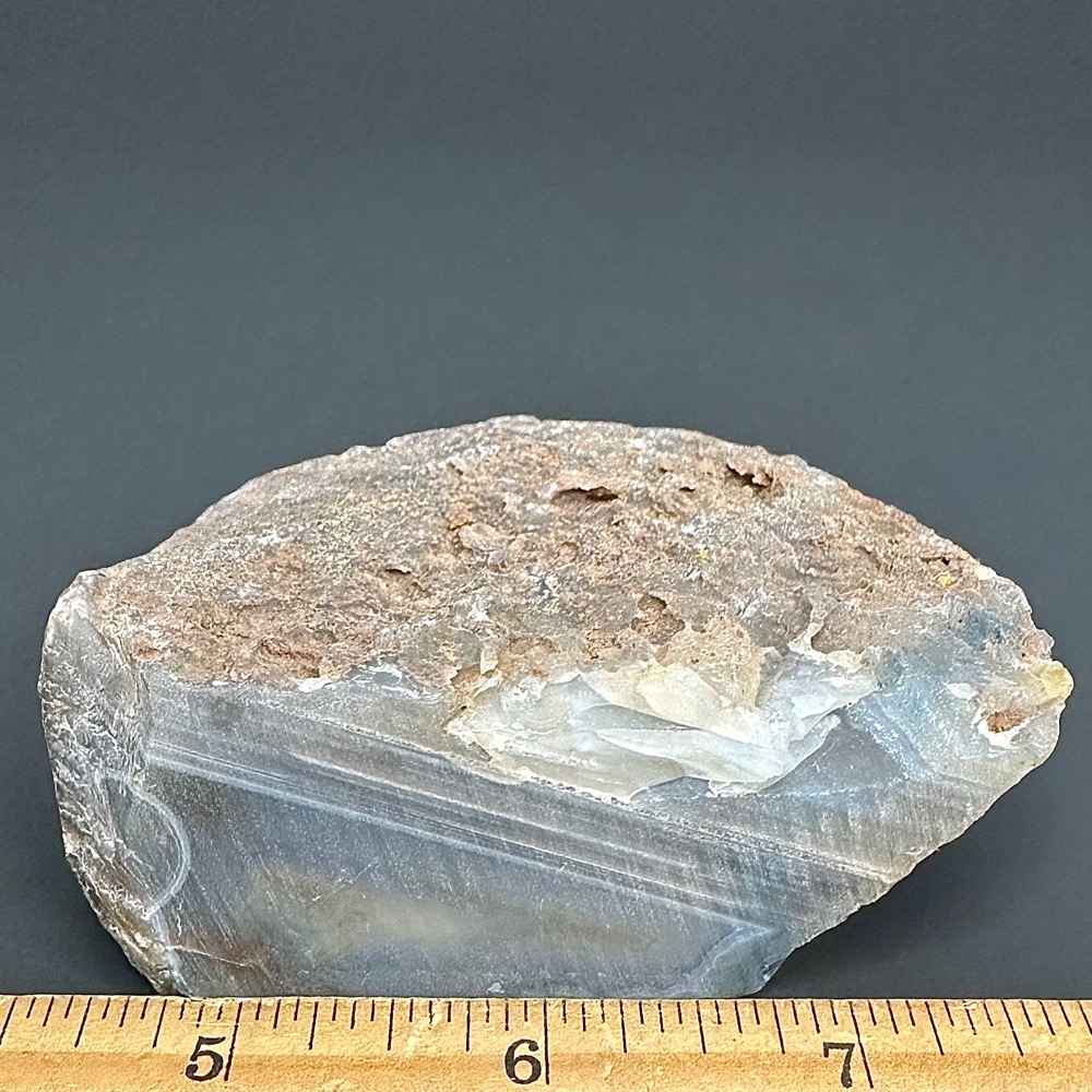 AGB313 Brazilian Agate End - The Rock Shed