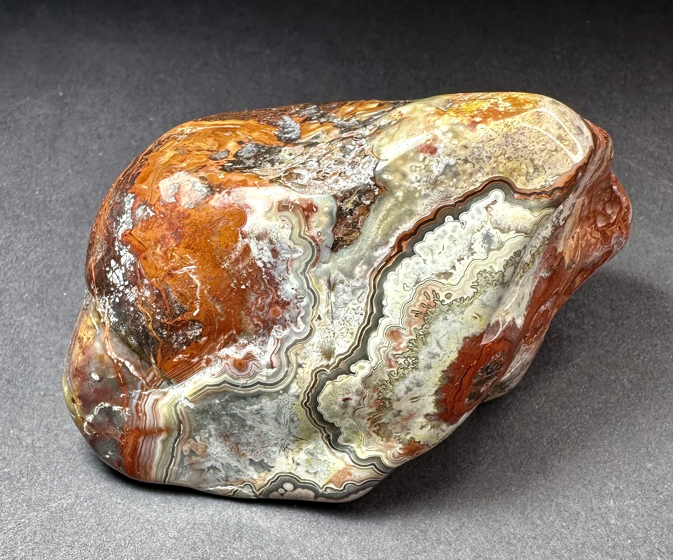 PR713 Mexican Lace Agate - The Rock Shed
