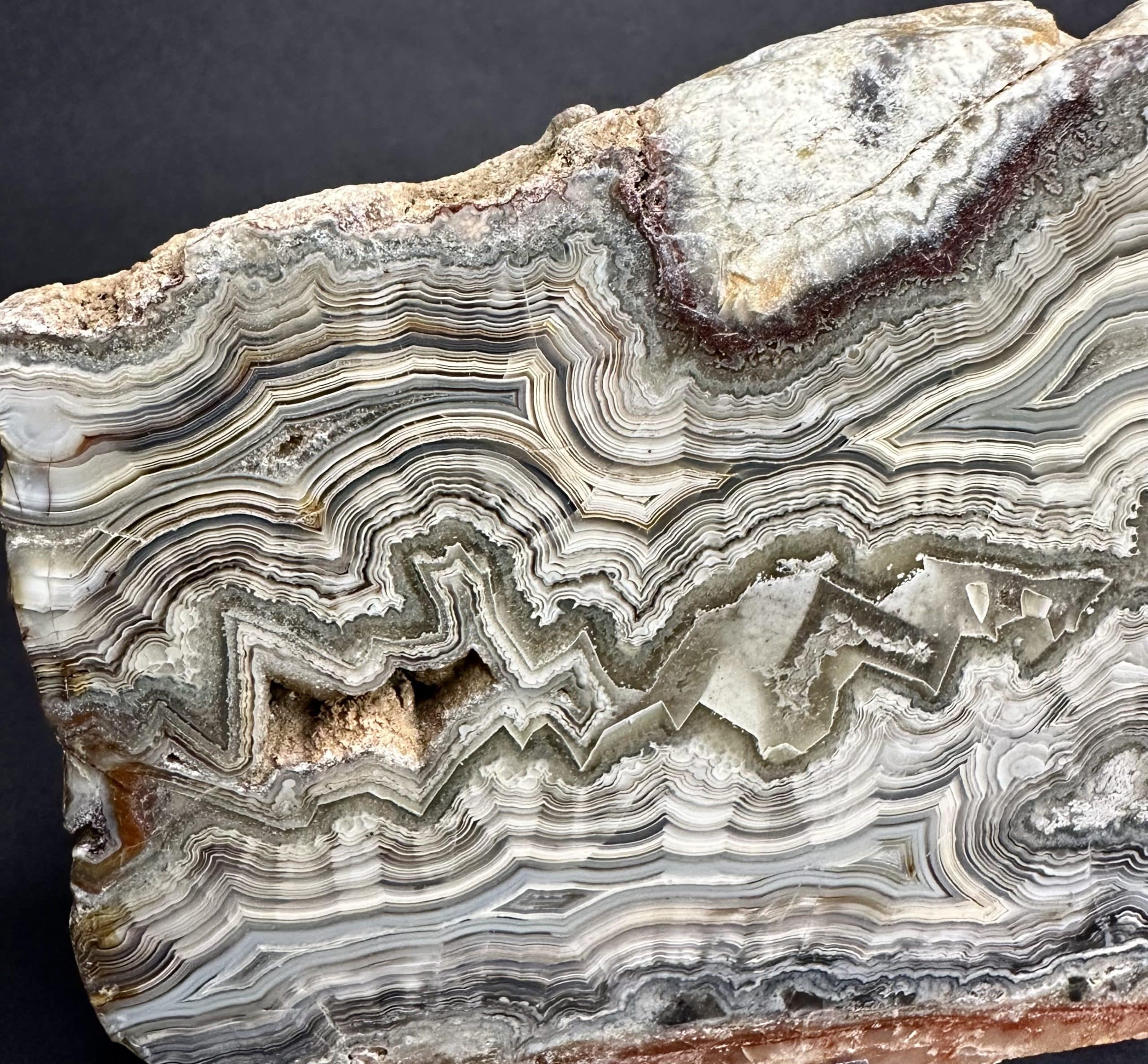 PR709 Mexican Lace Agate - The Rock Shed