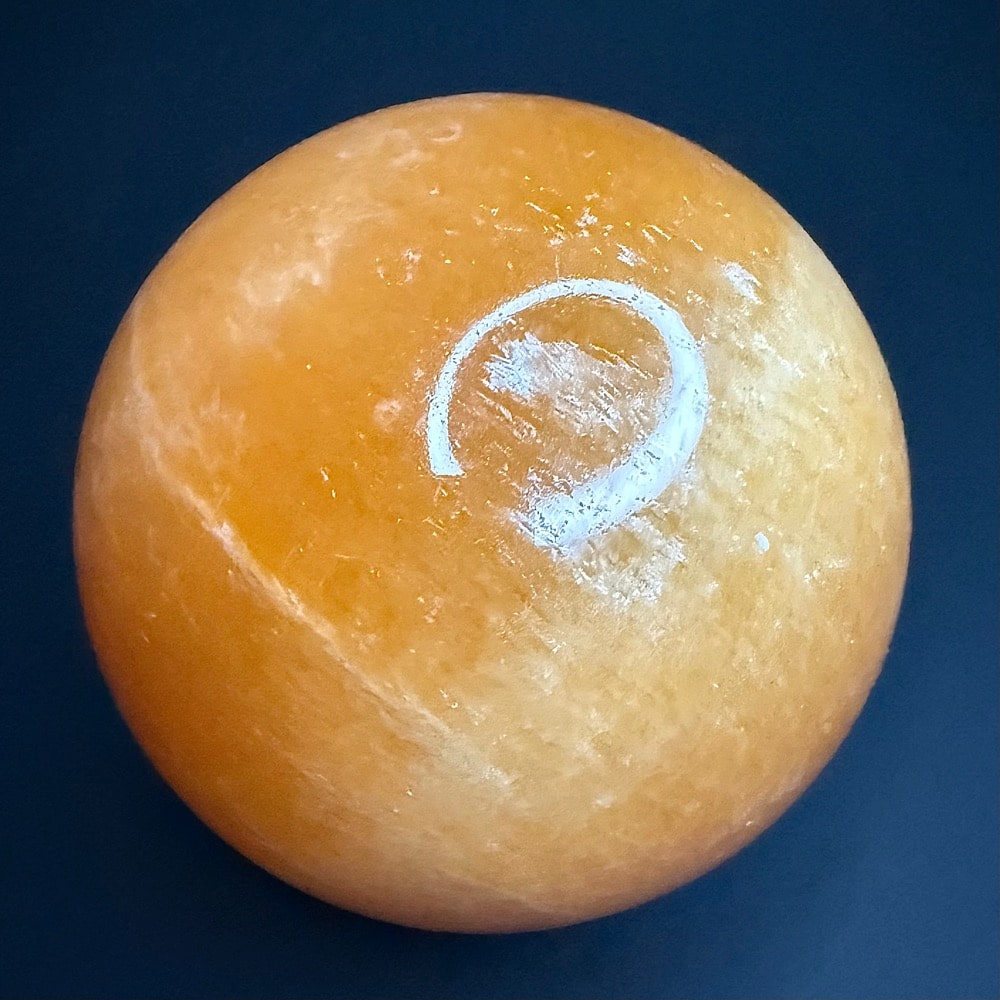 SP113 Orange Calcite - The Rock Shed