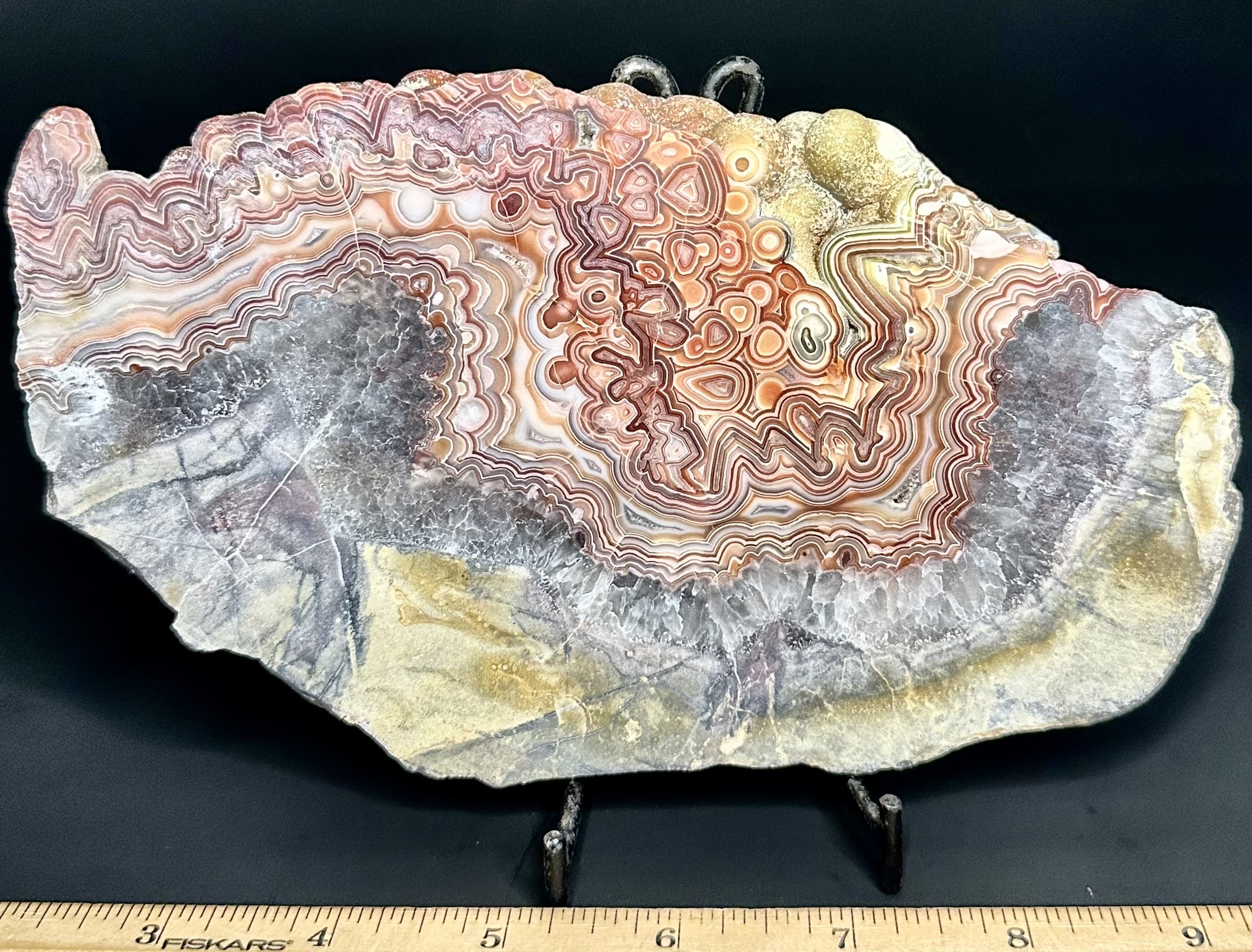 AG300 Mexican Lace Agate - The Rock Shed