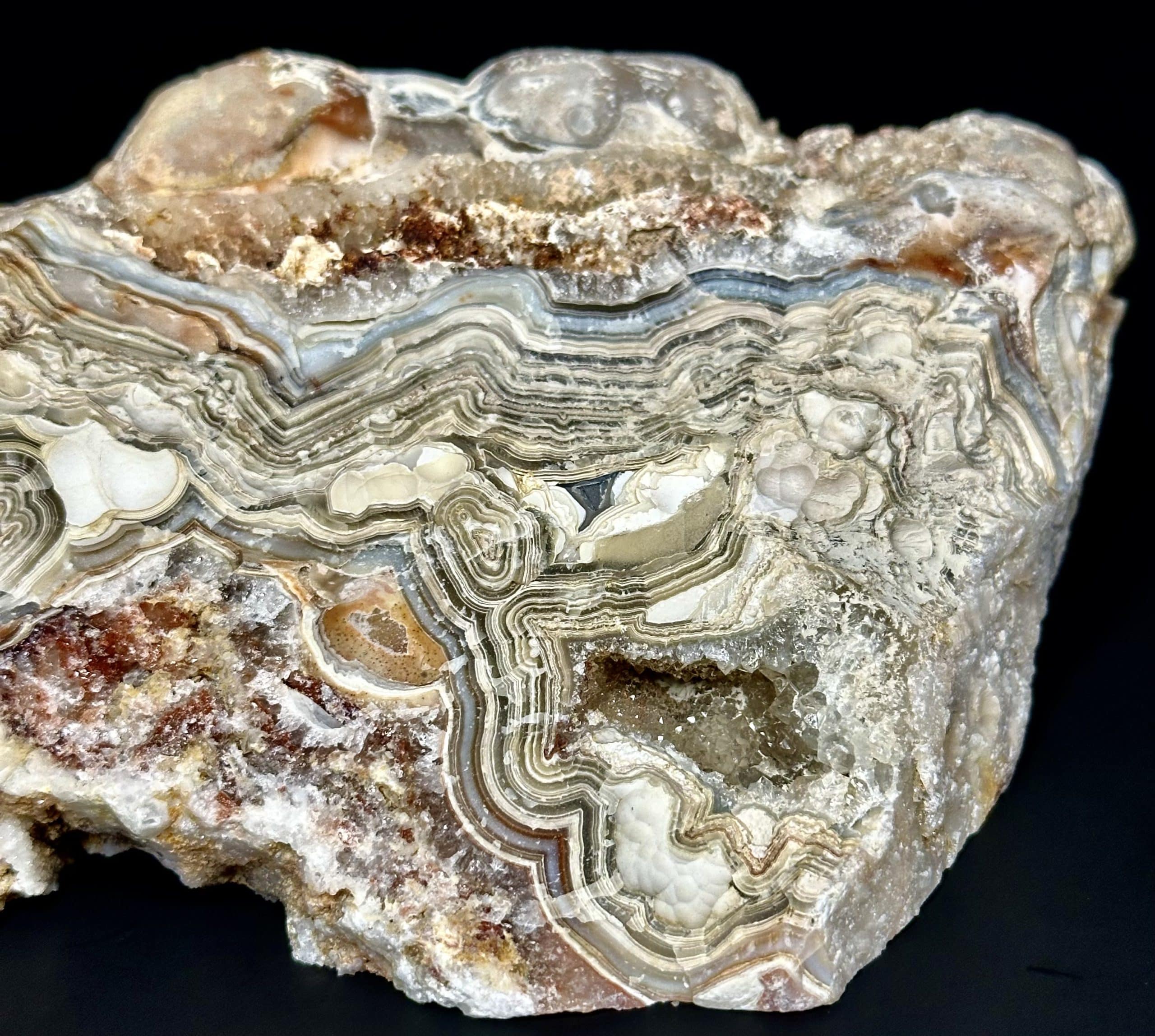 AG306 Mexican Lace Agate - The Rock Shed