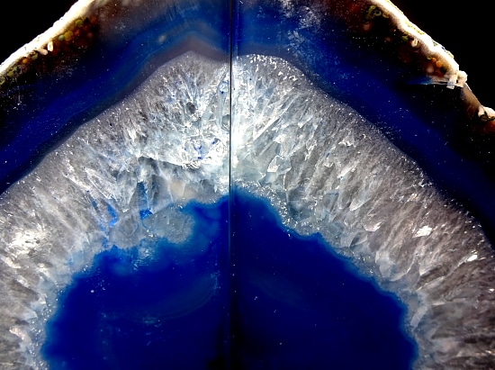 BK801 Blue Brazilian Agate - The Rock Shed