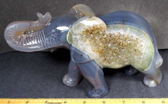 CV403 Agate Elephant - The Rock Shed