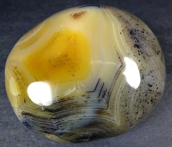 PR102 Black Skin Agate - The Rock Shed
