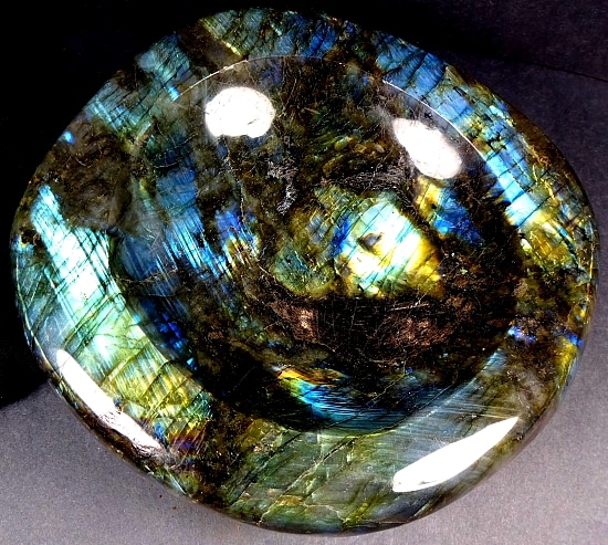 PR1103 Labradorite Dish - The Rock Shed