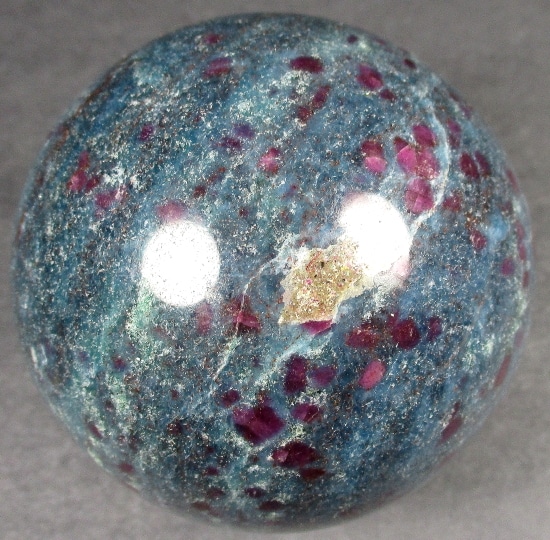 SP211 Ruby Kyanite Sphere - The Rock Shed