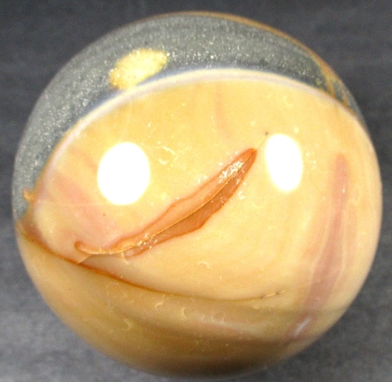 SP315 Fishscale Poly Chrome Jasper Sphere - The Rock Shed