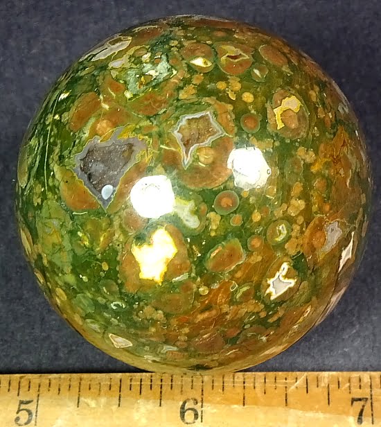 SP813 Rainforest Jasper - The Rock Shed