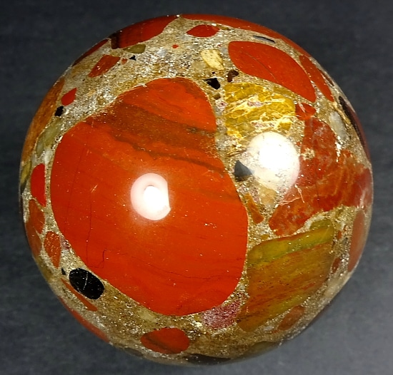 SP813 Puddingstone Sphere - The Rock Shed