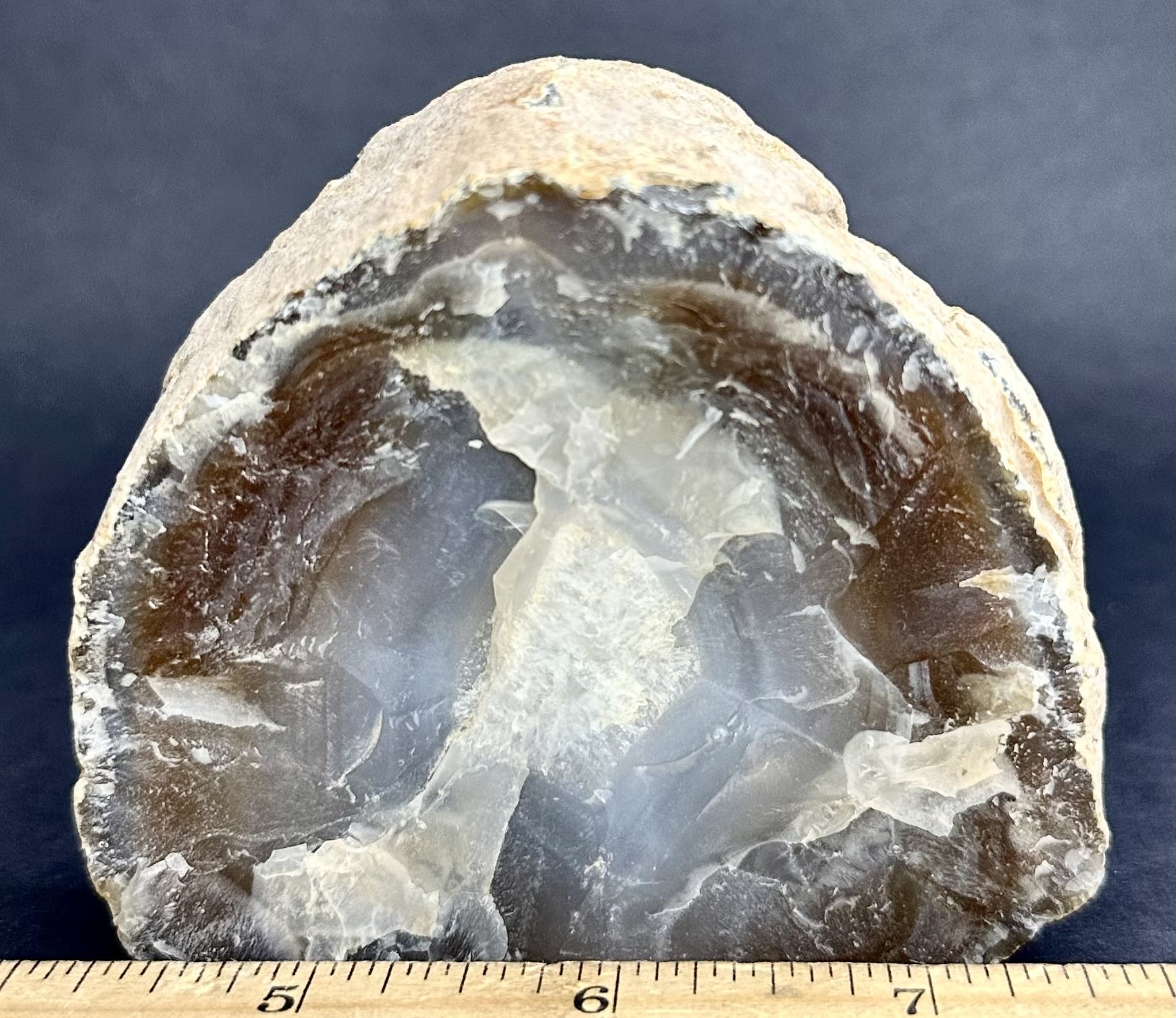 AGB113 Brazilian Agate End - The Rock Shed