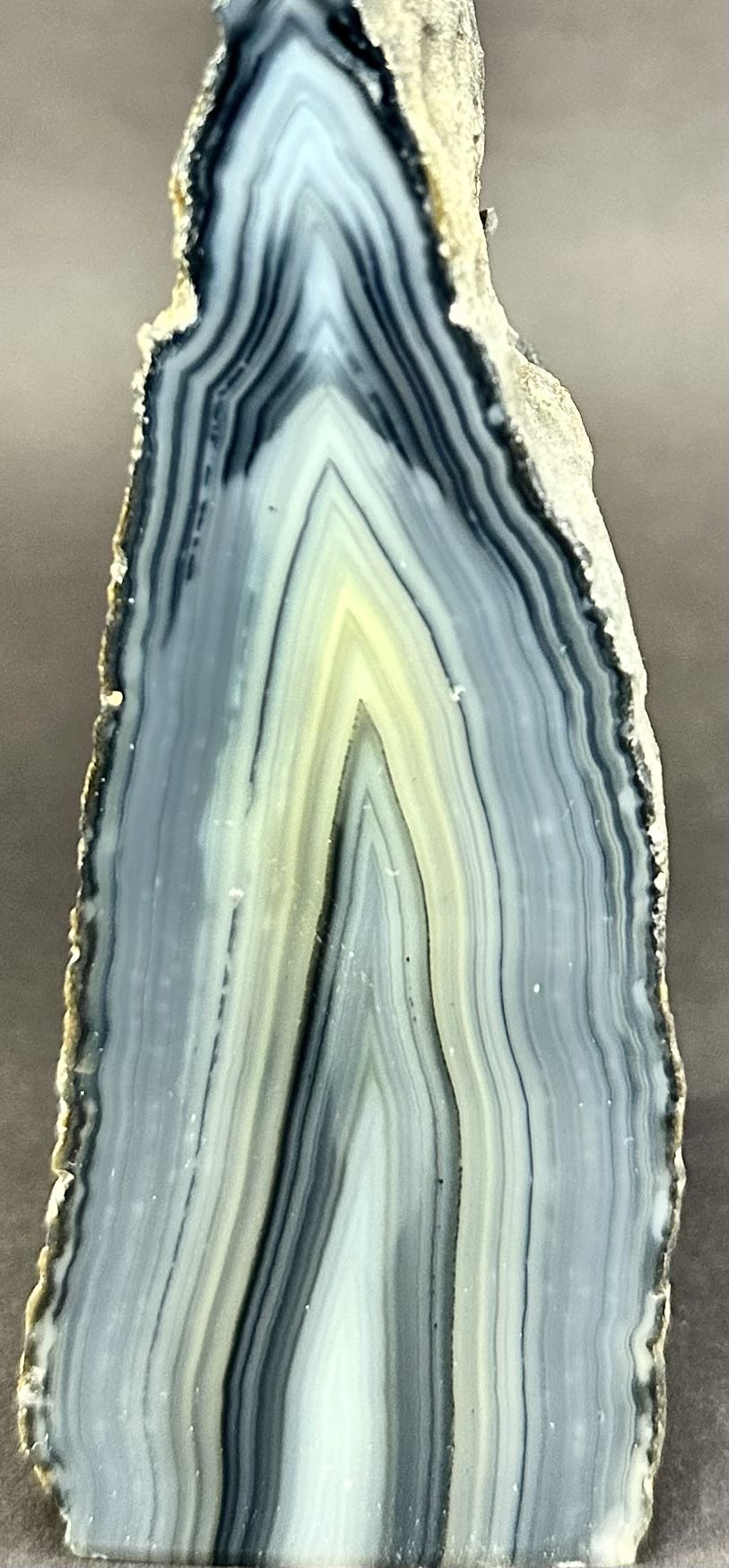 AGB314 Brazilian Agate End - The Rock Shed