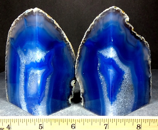BK803 Blue Brazilian Agate - The Rock Shed