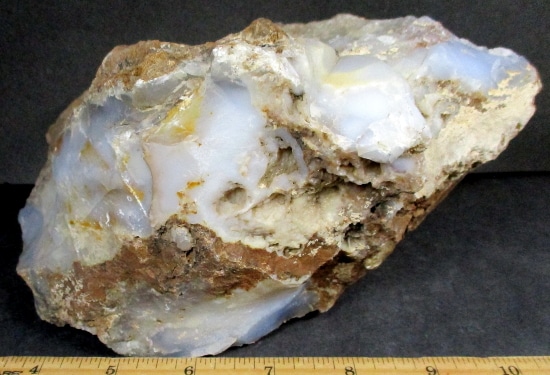 BCR406 Madison Blue Chalcedony - The Rock Shed