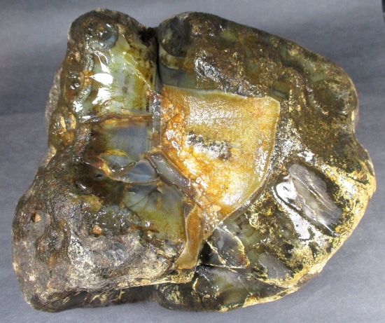 BCR409 Black Skin Agate - The Rock Shed