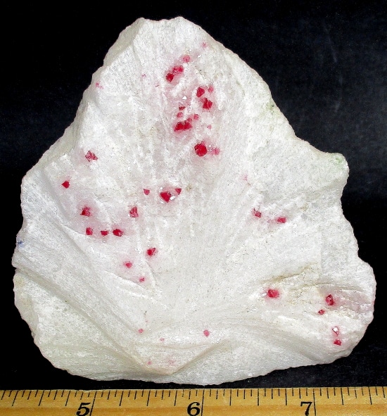 M300 Cinnabarite Crystals Scapolite Matrix - The Rock Shed