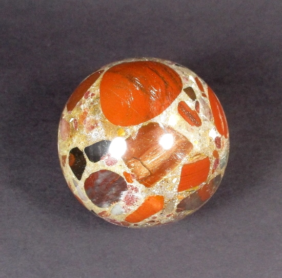 SP813 Puddingstone Sphere - The Rock Shed