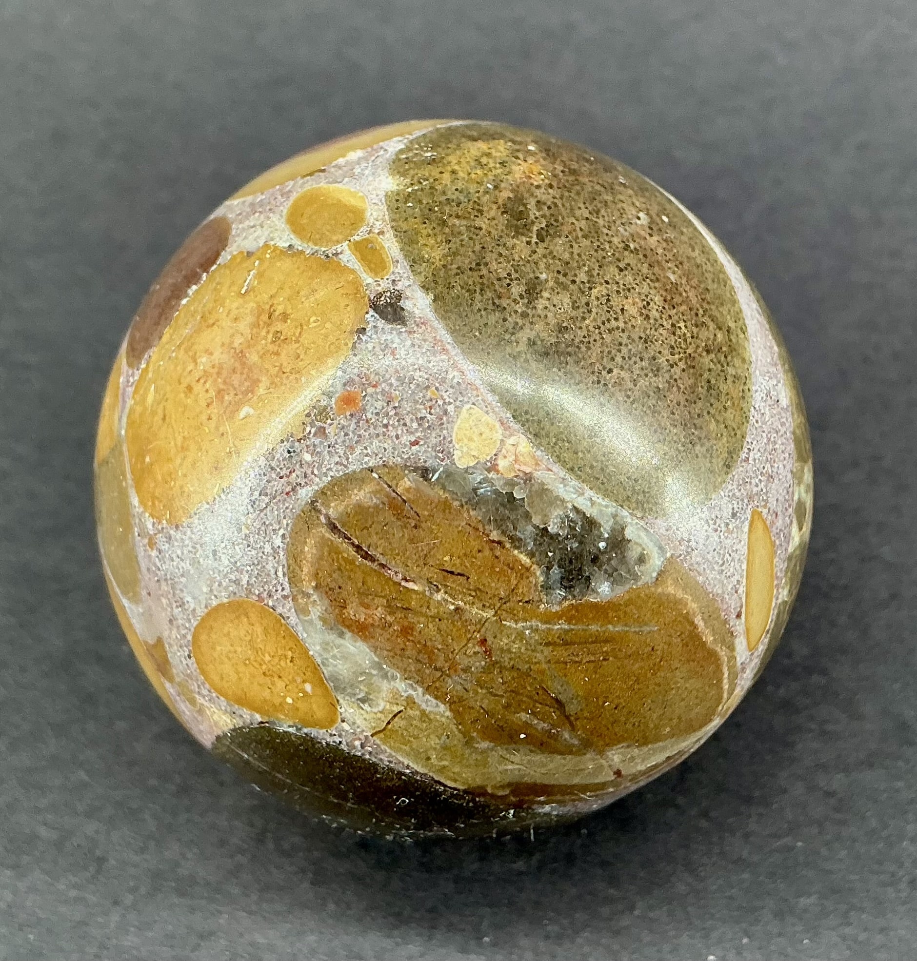 SP813 Puddingstone Sphere - The Rock Shed