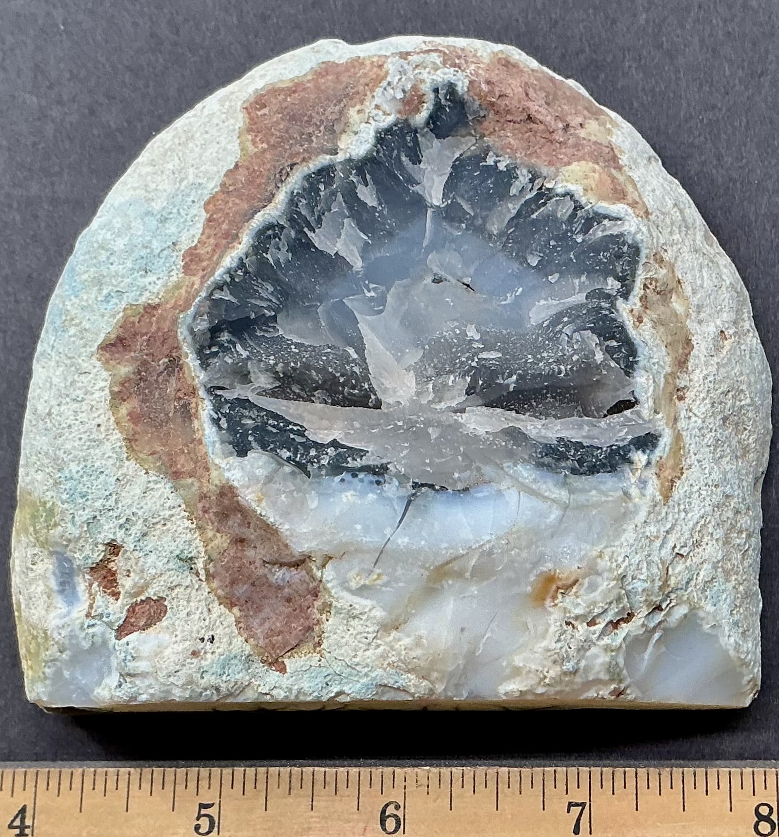 AGB303 Brazilian Agate End - The Rock Shed